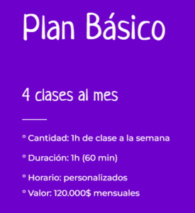 Plan Básico – Idearte Academy